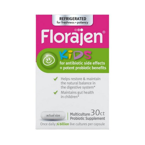 Buy Florajen 4 Kids Probiotic Dietary Supplement Capsules 30 caps By ...